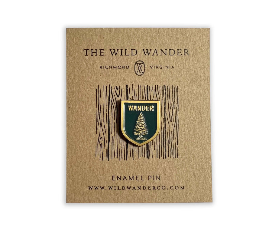 The Wild Wander's Nature-Inspired Enamel Pins