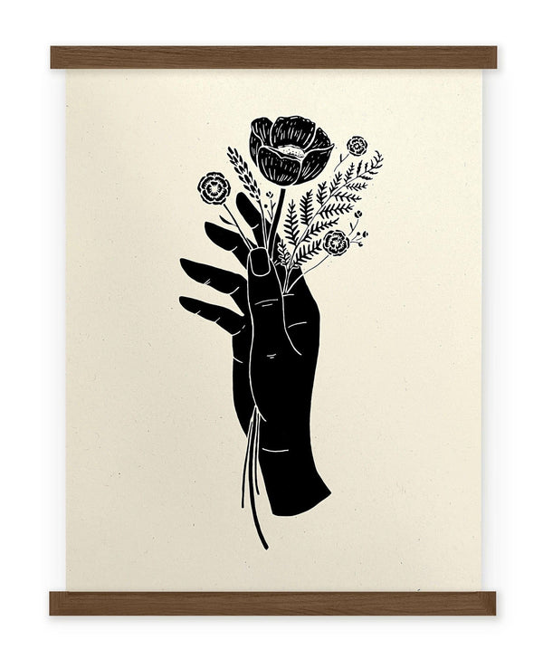 Botanical Hand Print - The Wild Wander